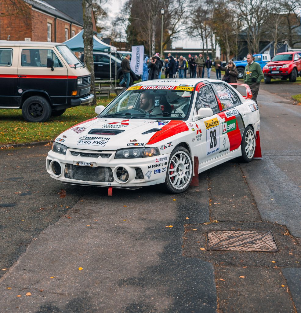 Mitsubishi Evo Rally Car for Hire - KLASSIC GARAGE